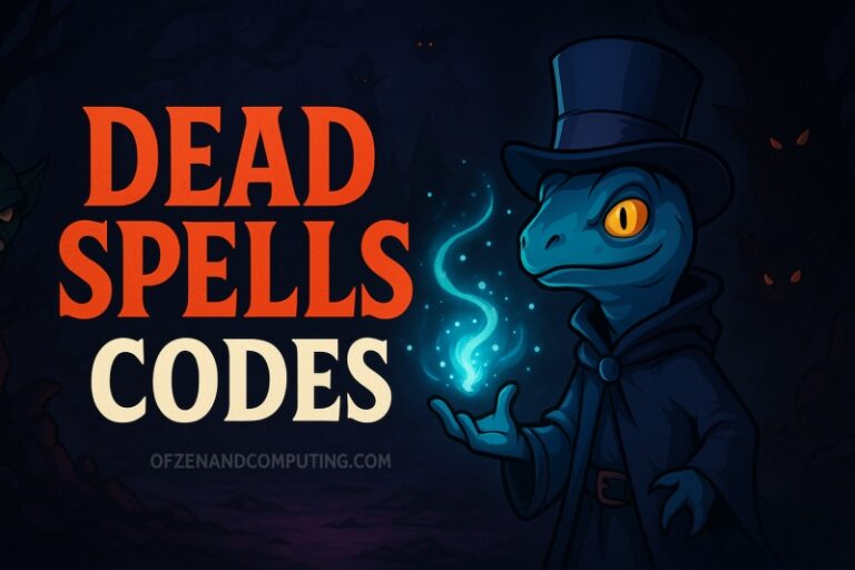 Dead Spells Codes (December 2025) 30+ NEW Active Codes