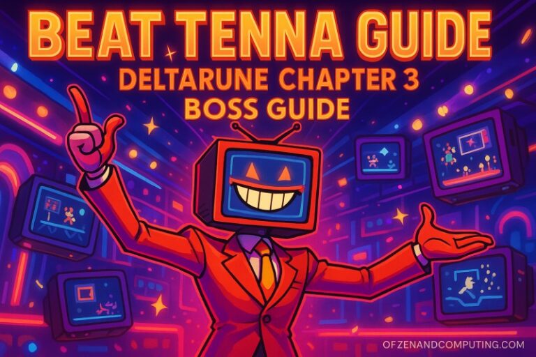 Deltarune Chapter 3: Beat Tenna Boss Guide (December 2025)