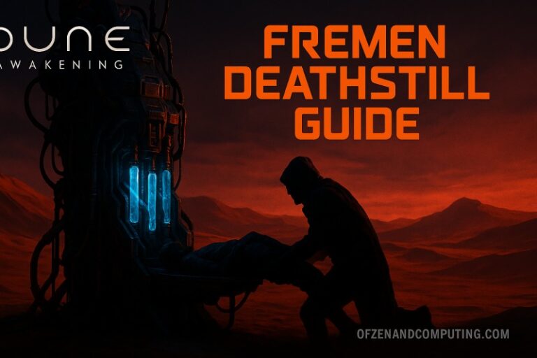 Dune Awakening: Fremen Deathstill Guide (March 2026) Unlock & Craft