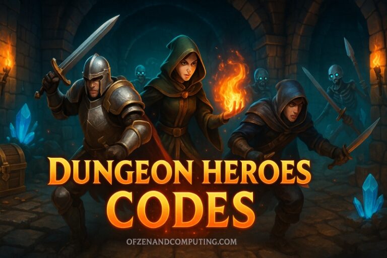 Dungeon Heroes Codes (December 2025) 38+ NEW Active Codes