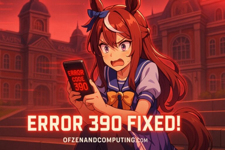 Fix Umamusume Pretty Derby Error 390 (June 2026) 9 Solutions