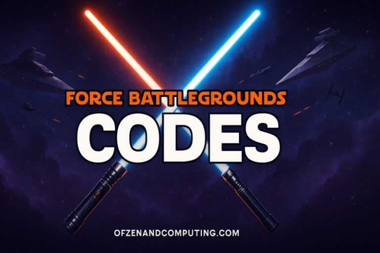 Force Battlegrounds Codes (December 2025) 14 NEW Active Codes