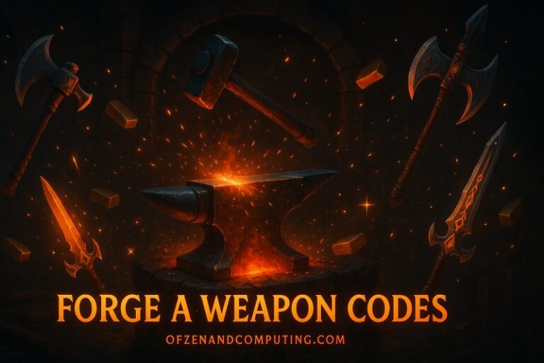 Forge a Weapon Codes (December 2025) 25+ NEW Active Codes