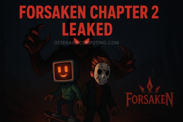 Forsaken Chapter 2 Update Leaks Revealed (November 2025) Guest 666