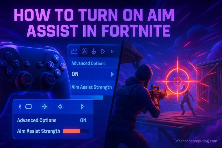 Fortnite Aim Assist Settings Guide (December 2025) Turn On & Optimize