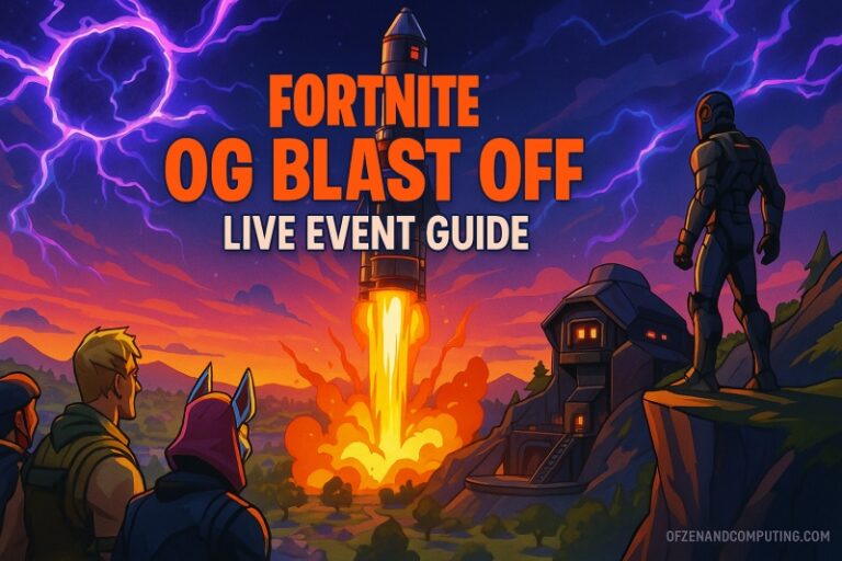 Fortnite OG Blast Off Live Event March 2026: Start Time & Guide