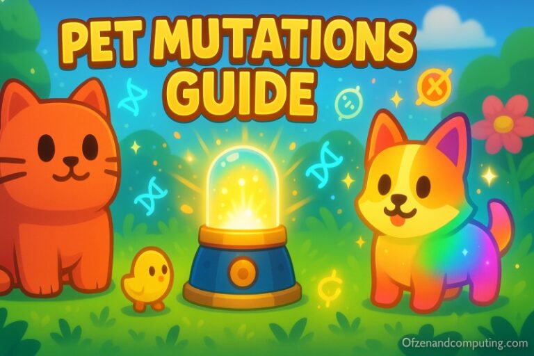 Grow a Garden Pet Mutations Update Guide 2025: All 12 Mutations