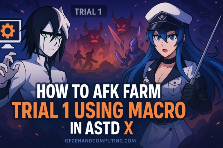 How to AFK Farm Trial 1 Using Macro in ASTD X (November 2025)
