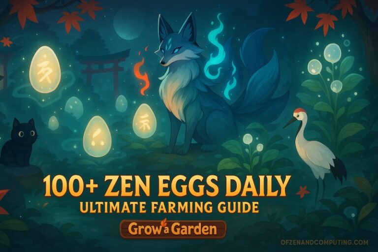How to Easily Farm 100+ Zen Eggs a Day in Grow a Garden (2026)