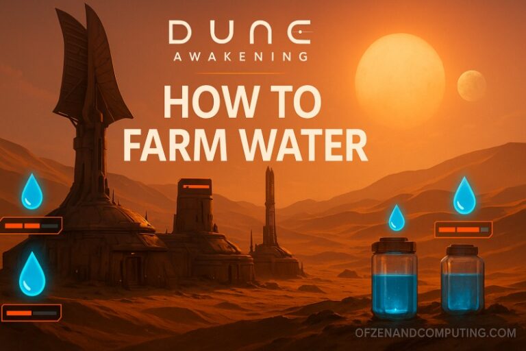 How to Farm Water in Dune Awakening (March 2026 Guide)