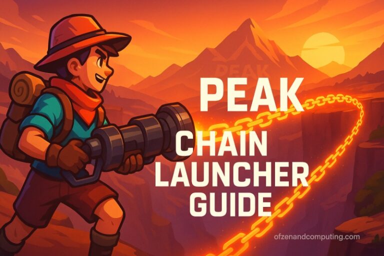 How to Find & Use Chain Launcher in PEAK (March 2026 Guide)