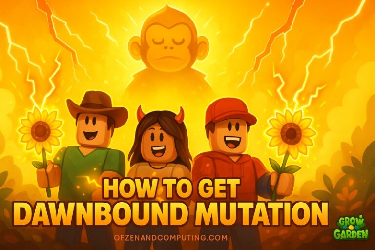 How to Get Dawnbound Mutation in Grow A Garden (December 2025)