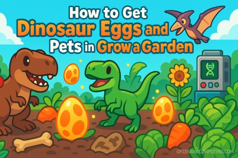How to Get Dinosaur Eggs and Pets in Grow a Garden (March 2026)