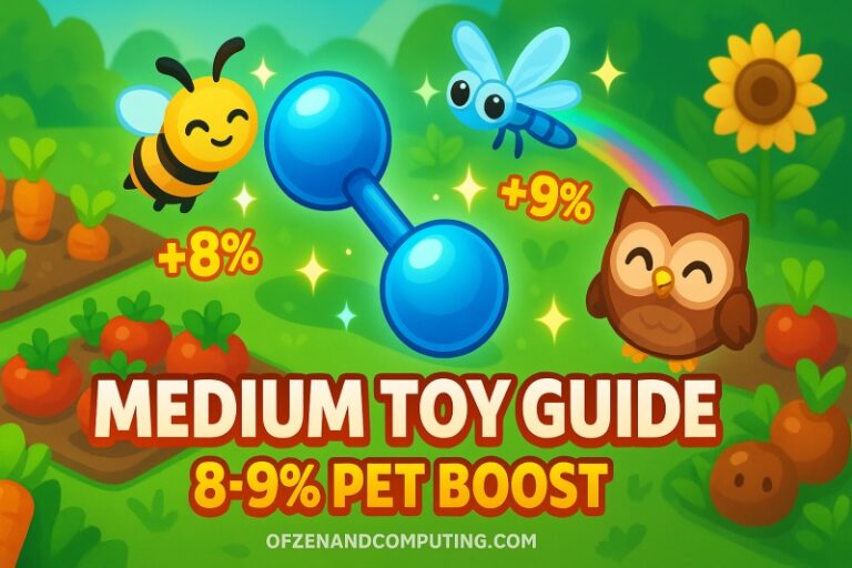 How to Get and Use Medium Toy in Grow a Garden (March 2026)