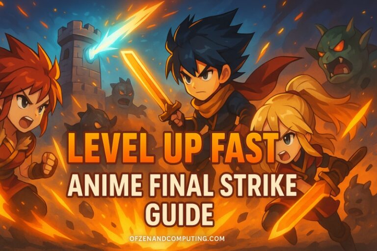 How to Level Up Fast in Anime Final Strike (March 2026 Guide)