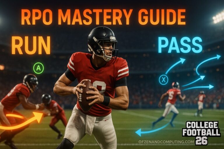 How to Run RPO in College Football 26 (January 2025 Guide)