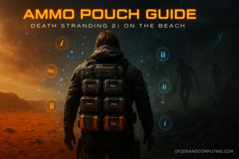How to Use Ammo Pouch in Death Stranding 2 (December 2025 Guide)