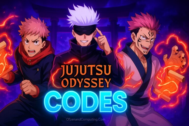 Roblox Jujutsu Odyssey Codes (March 2026) 55+ NEW Active Codes