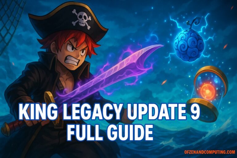 King Legacy Update 9 Guide (March 2026) New Fish & Swords