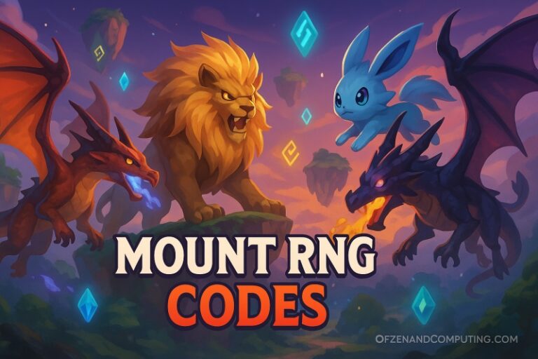 Mount RNG Codes (November 2025) 30+ NEW Active Codes