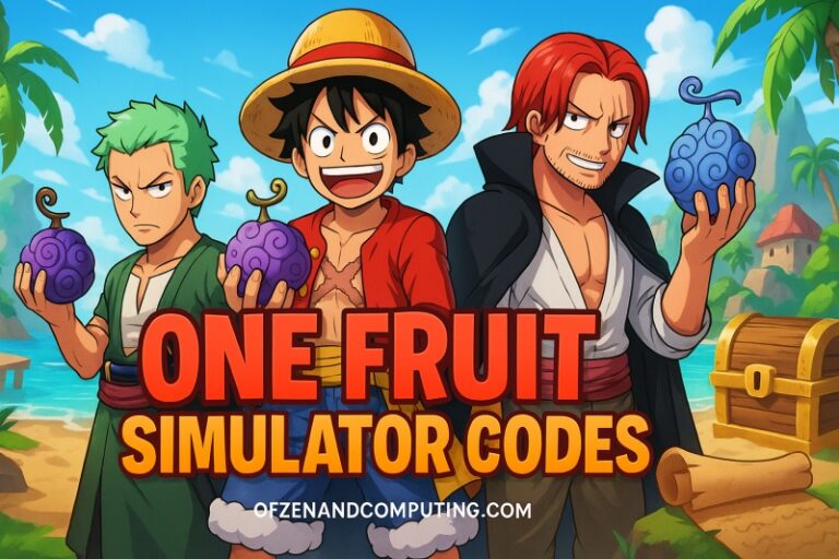 One Fruit Simulator Codes (November 2025) 99+NEW Active Codes