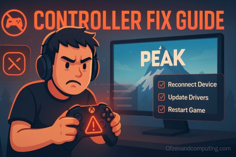 PEAK Controller Not Working? 5 Quick Fixes That Work (December 2025)
