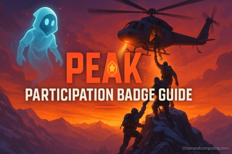 PEAK: How to Get the Participation Badge FAST (March 2026 Guide)