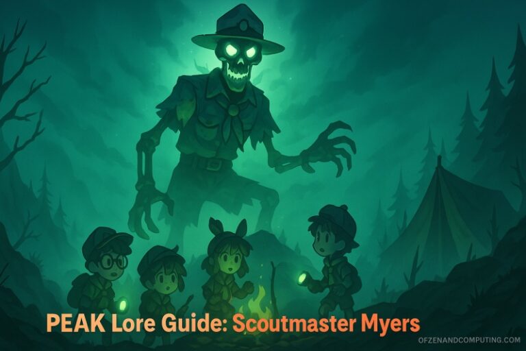 PEAK Lore Guide (2025) Tragic Scoutmaster Myers Story & Locations