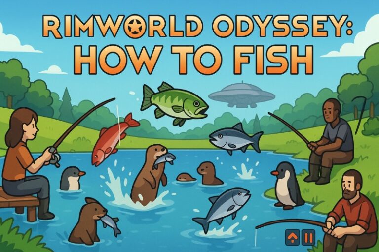 RimWorld Odyssey: How to Fish (March 2026 Guide) Catch EVERY Fish