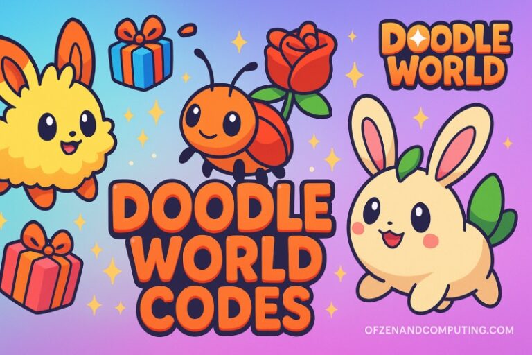 Roblox Doodle World Codes (January 2025) 200+ NEW Active Codes