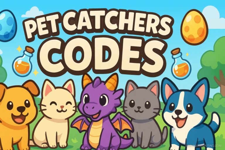 Roblox Pet Catchers Codes (October 2025) 18 NEW Active Codes