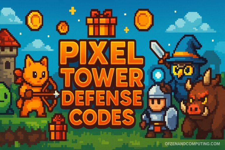 Roblox Pixel Tower Defense Codes (December 2025) 30+ Active Codes