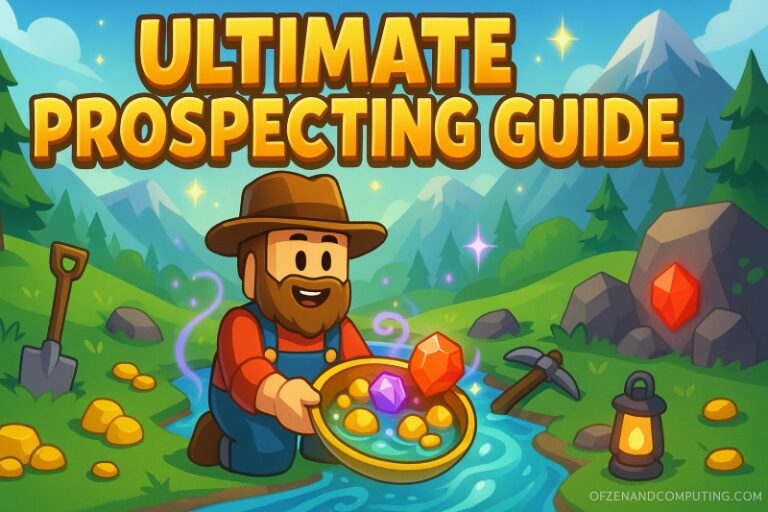 Roblox Prospecting Beginner Guide (March 2026) Tips & Tricks