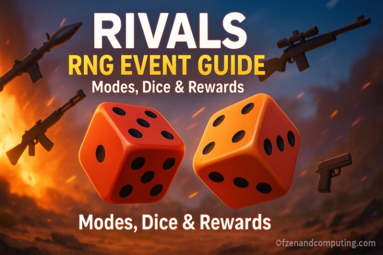 Roblox Rivals RNG Event Guide November 2025: Dice, Modes & Rewards
