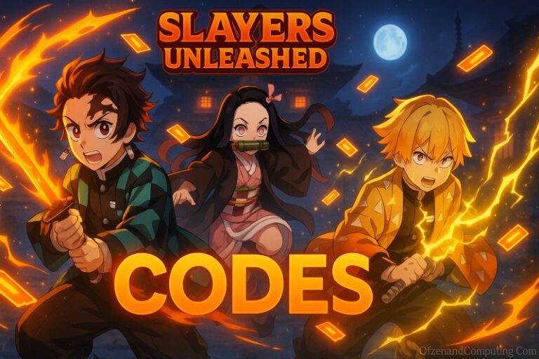 Roblox Slayers Unleashed Codes (December 2025) 95+ NEW Active Codes