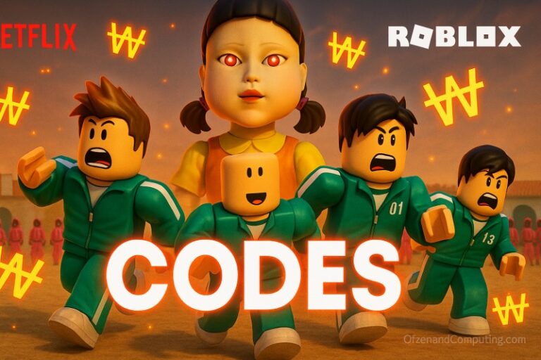 Roblox Squid Game The Final Games Codes (March 2026) 29+ NEW!