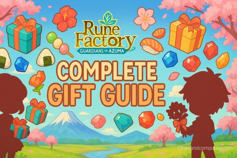 Rune Factory: Guardians of Azuma Complete Gift Guide (December 2025)