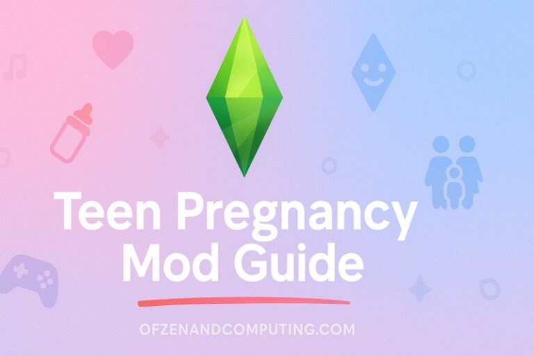 Sims 4 Teen Pregnancy Mod Guide (June 2026) Install Now