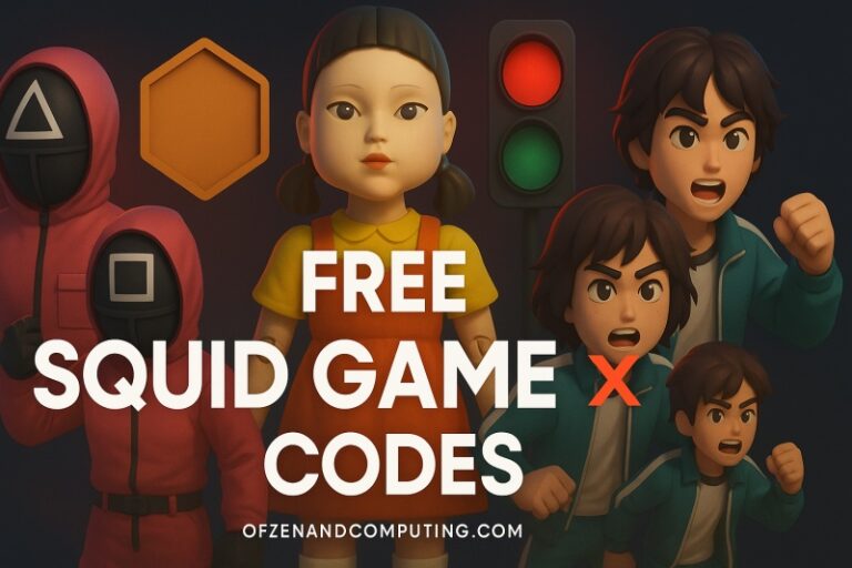Squid Game X Codes (December 2025) 90 NEW Active Codes