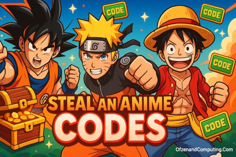 Steal an Anime Codes (December 2025) 71+ NEW Active Codes