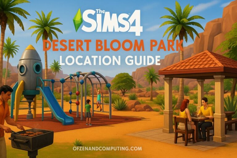 Where Is Desert Bloom Park in The Sims 4? (March 2026 Guide)