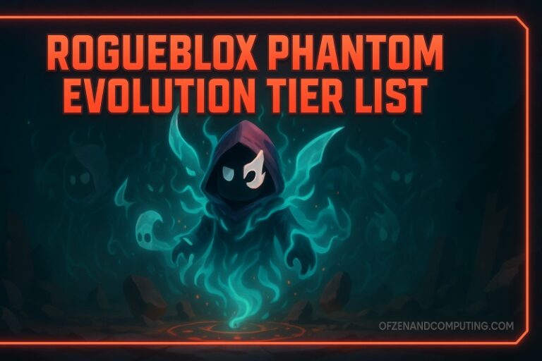 Roblox RogueBlox Phantom Evolution Tier List (December 2025)