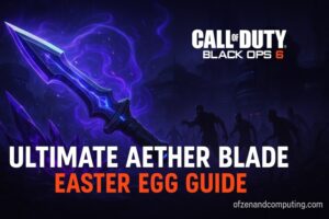 How to Get Aether Blade Reckoning Black Ops 6 Guide (January 2025)