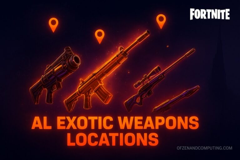 All Exotic Weapons Locations in Fortnite & How to Get Them 2026