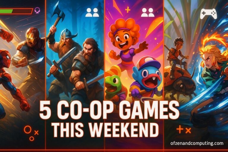 5 Best Co-Op Games This Weekend August 22-24 2026