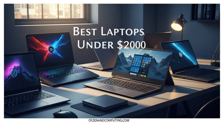 Best Laptops Under $2000 [Top 10 Models Reviewed] (March 2026)