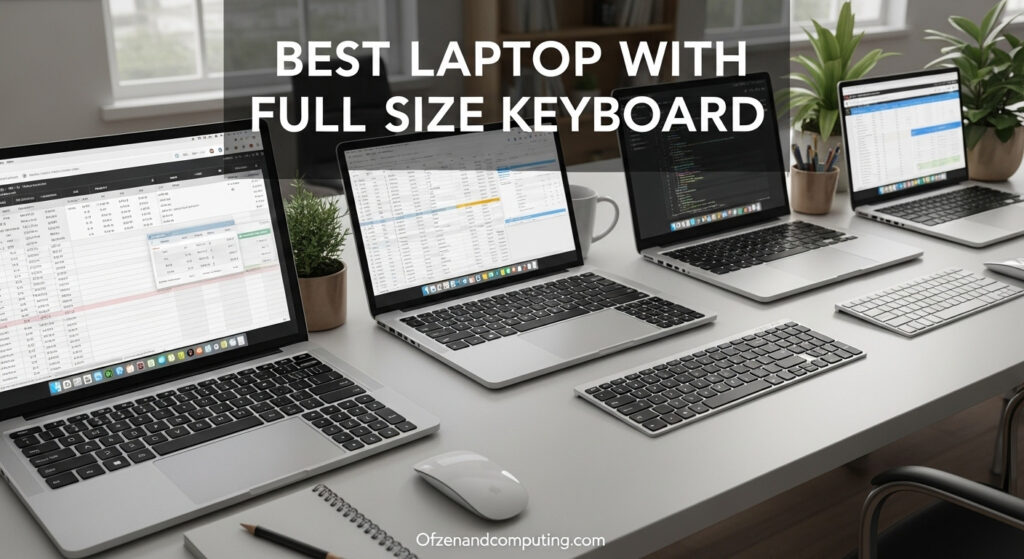 10 Best Laptops with Full Size Keyboard in March 2026