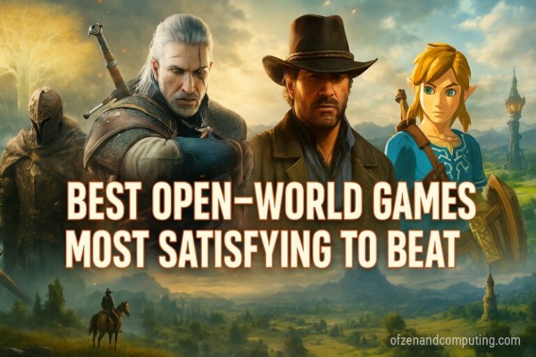 10 Best Open-World Games That Reward Completion (October 2025)