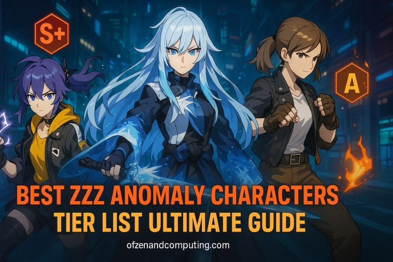 Best ZZZ Anomaly Characters Tier List December 2025 - Ultimate Guide