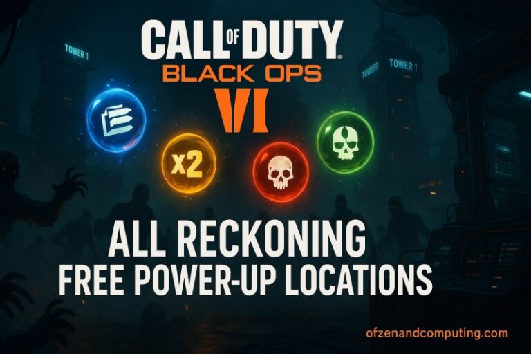Ultimate Black Ops 6 Reckoning Power-Up Locations 2026